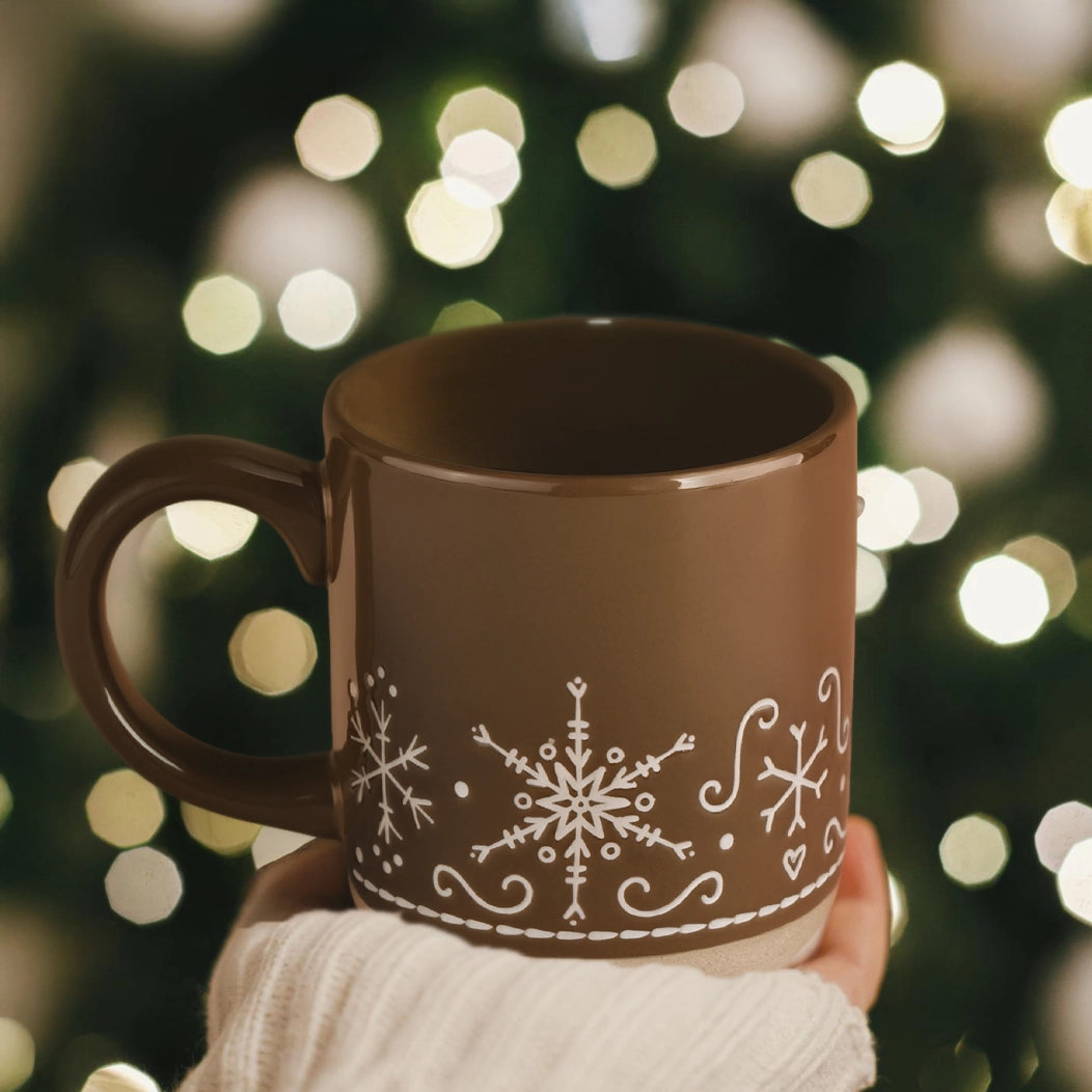 Gingerbread ceramic mug add-on (16 oz) – Happy Hygge Gifts