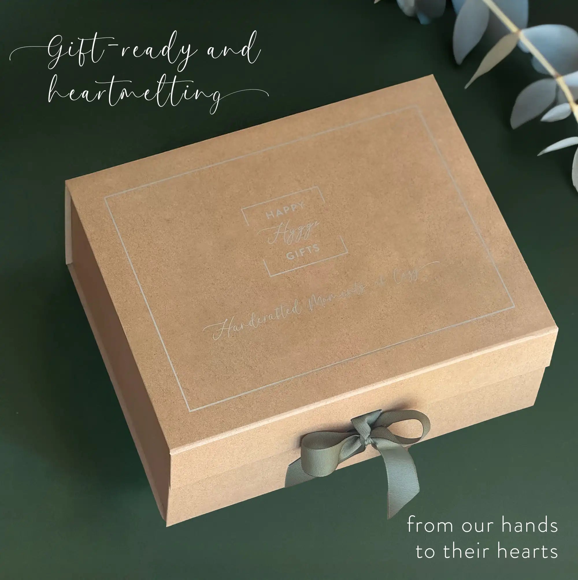 Spa Gift for Women with Personalized Card | Pampering Hygge Gift Box ...