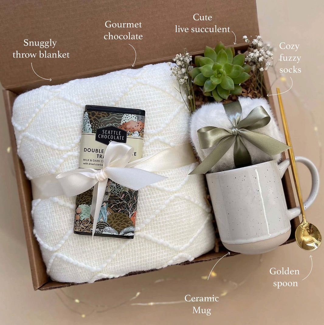 Sympathy Gift Baskets & Get Well Care Packages – Happy Hygge Gifts